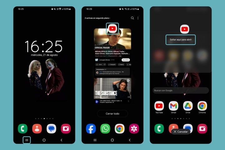 Cómo dividir la pantalla en tu celular Samsung - GeboArt.Dev